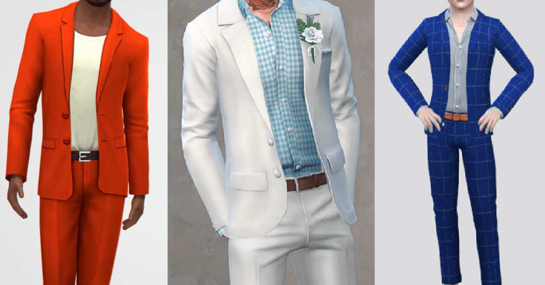 25+ Pieces of Sims 4 Suit CC To Create Snazzy Sims