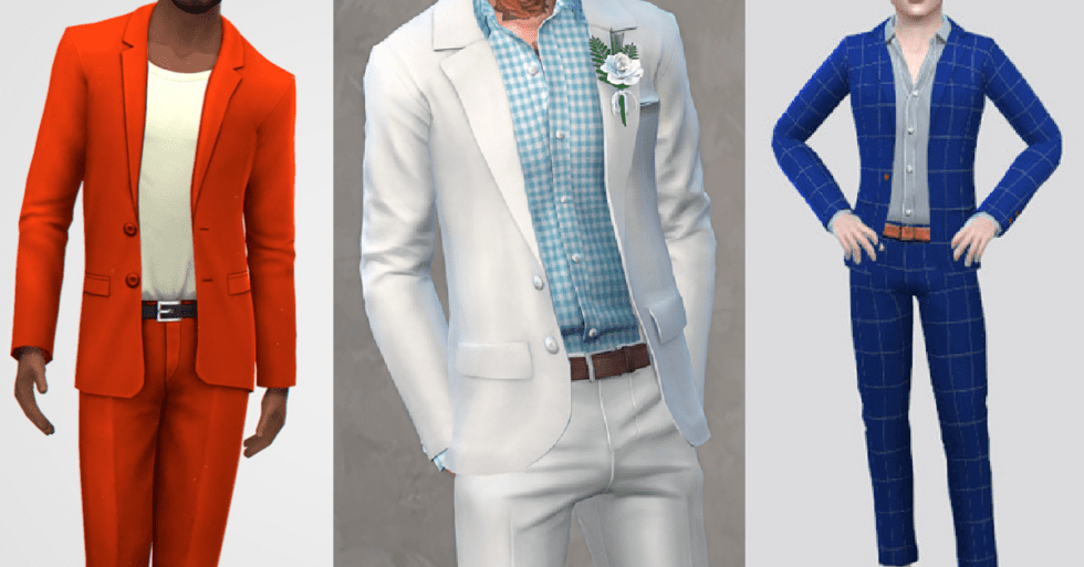 25+ Pieces of Sims 4 Suit CC To Create Snazzy Sims