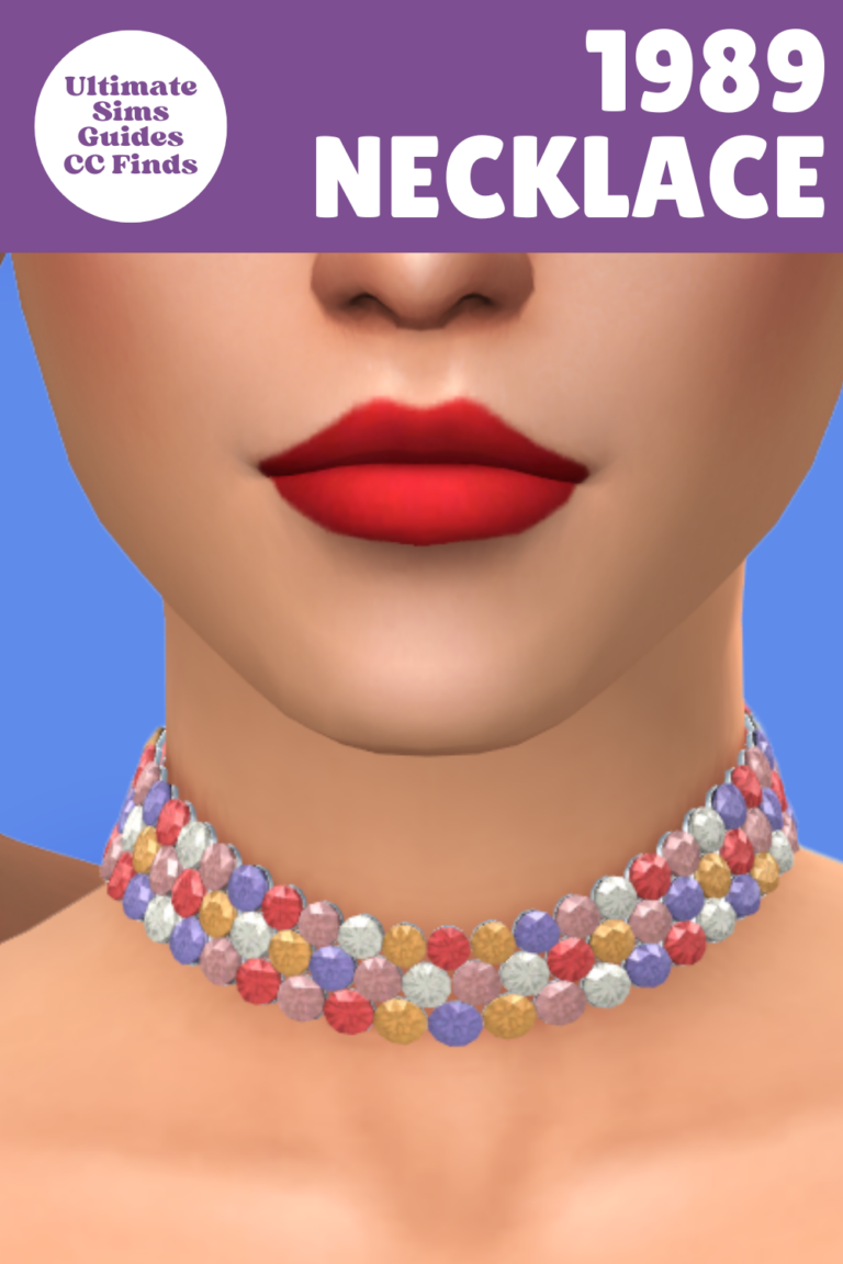 These Are My Current Favourite Sims 4 CC Necklaces