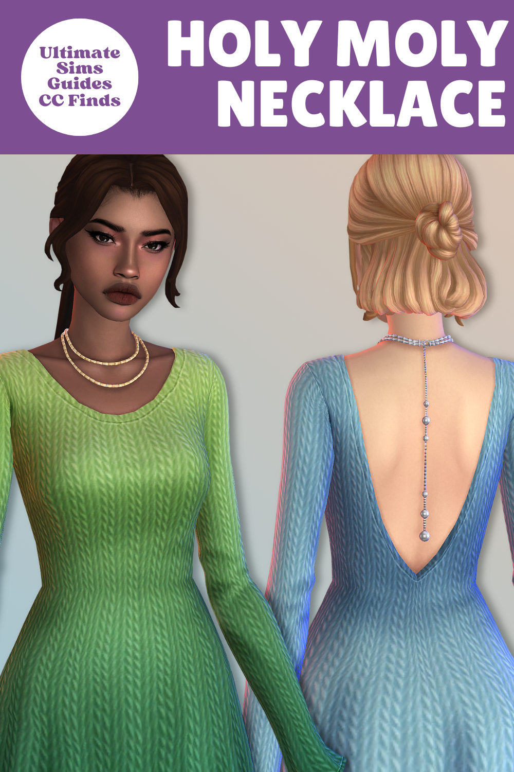 These Are My Current Favourite Sims 4 CC Necklaces