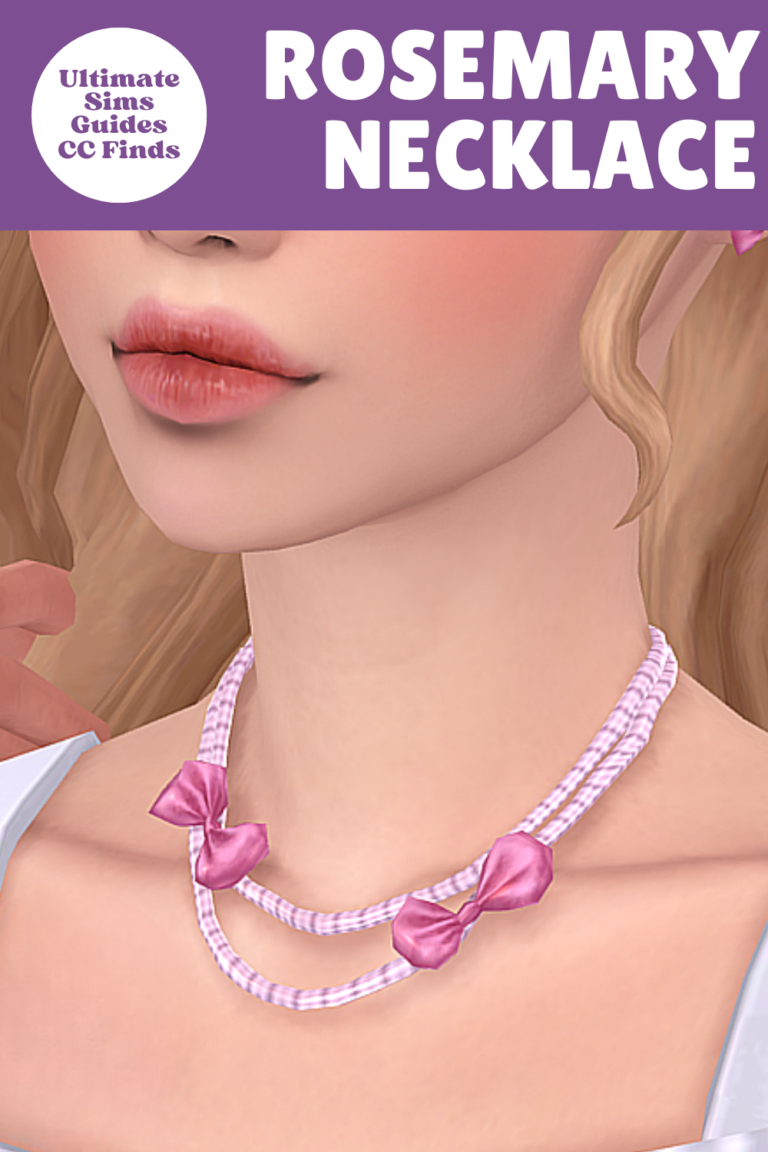 These Are My Current Favourite Sims 4 CC Necklaces