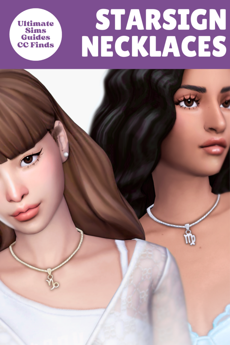 These Are My Current Favourite Sims 4 CC Necklaces