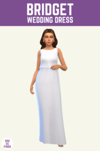 You Need More Sims 4 Wedding Dress CC - Ultimate Sims Guides