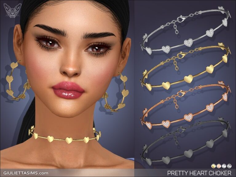 25+ Sims 4 CC Necklace Options You Need in Your Mods Folder