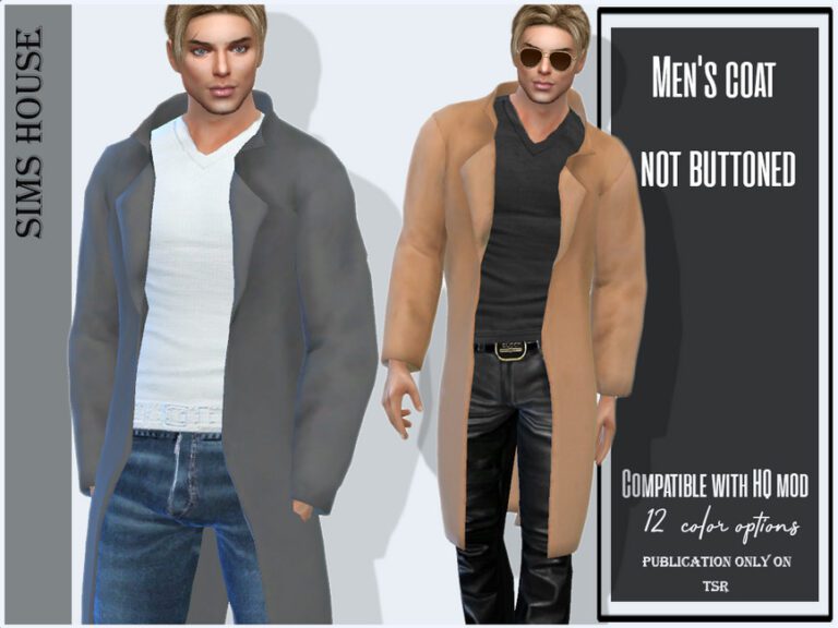 25+ Sims 4 Male CC Jackets You Should Add To Your Game – Ultimate Sims ...
