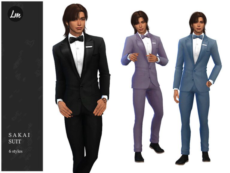 25+ Pieces of Sims 4 Suit CC To Create Snazzy Sims