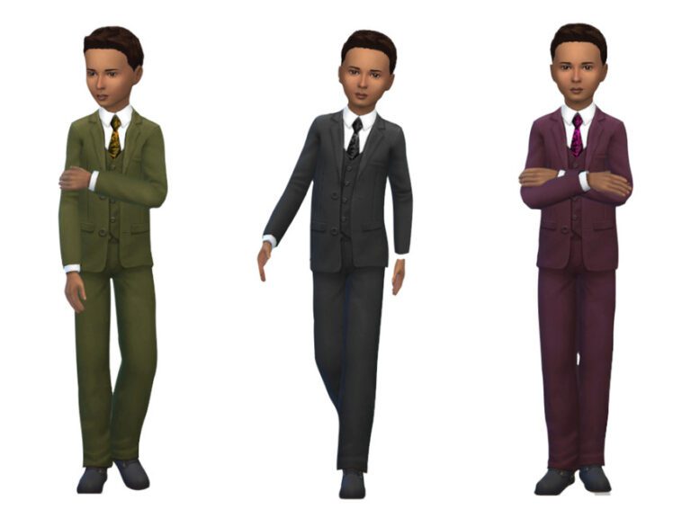 25+ Pieces of Sims 4 Suit CC To Create Snazzy Sims