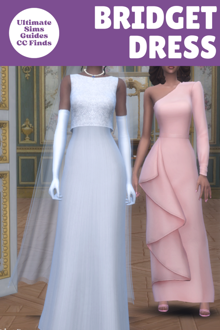 You Need More Sims 4 Wedding Dress Cc Ultimate Sims Guides