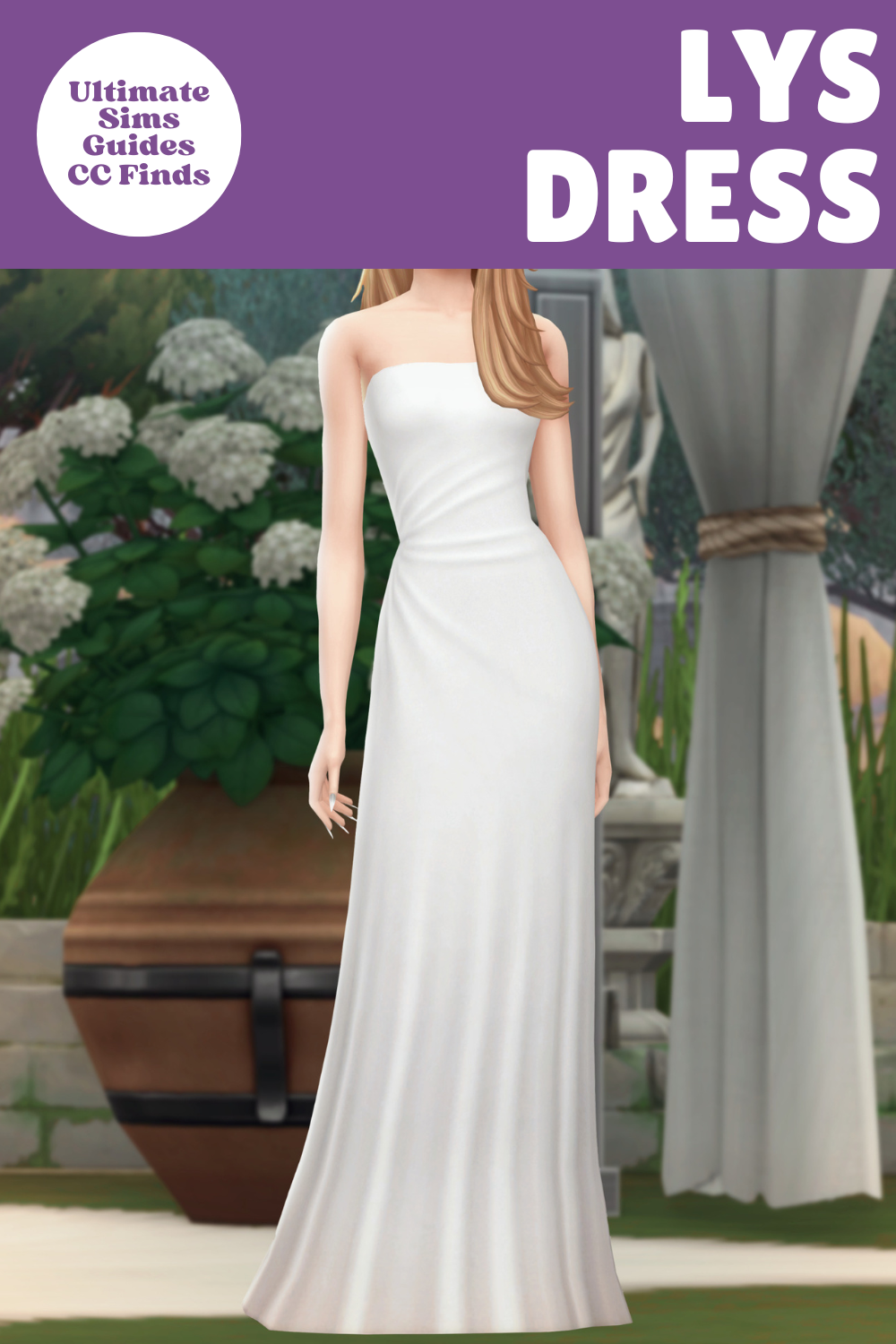 You Need More Sims 4 Wedding Dress CC - Ultimate Sims Guides