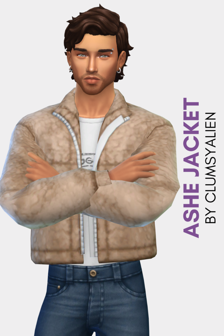 These Are The Cutest Sims 4 Male CC Jackets Out There