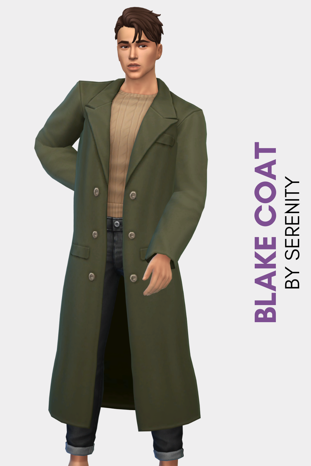 These Are The Cutest Sims 4 Male CC Jackets Out There