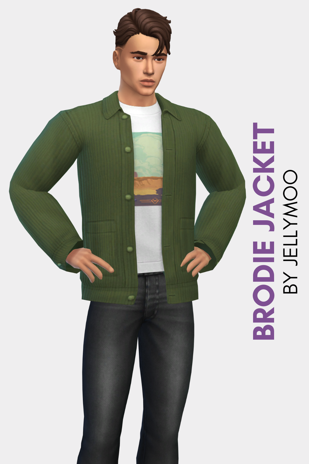 These Are The Cutest Sims 4 Male CC Jackets Out There