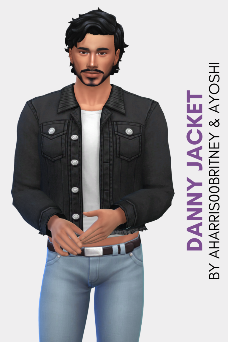 These Are The Cutest Sims 4 Male CC Jackets Out There