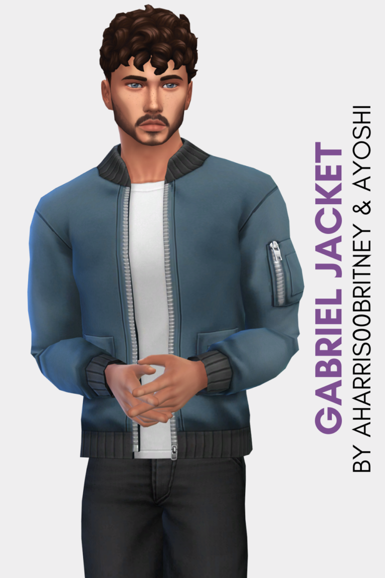 These Are The Cutest Sims 4 Male CC Jackets Out There