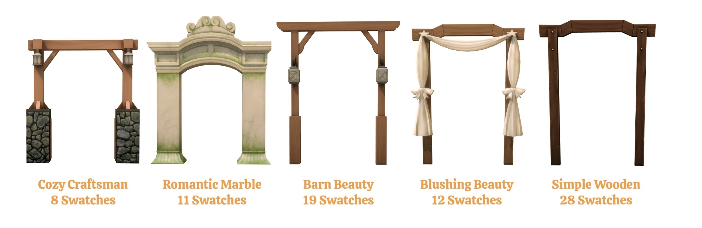 25+ Pieces of Sims 4 CC Wedding Decor For a Beautiful Day