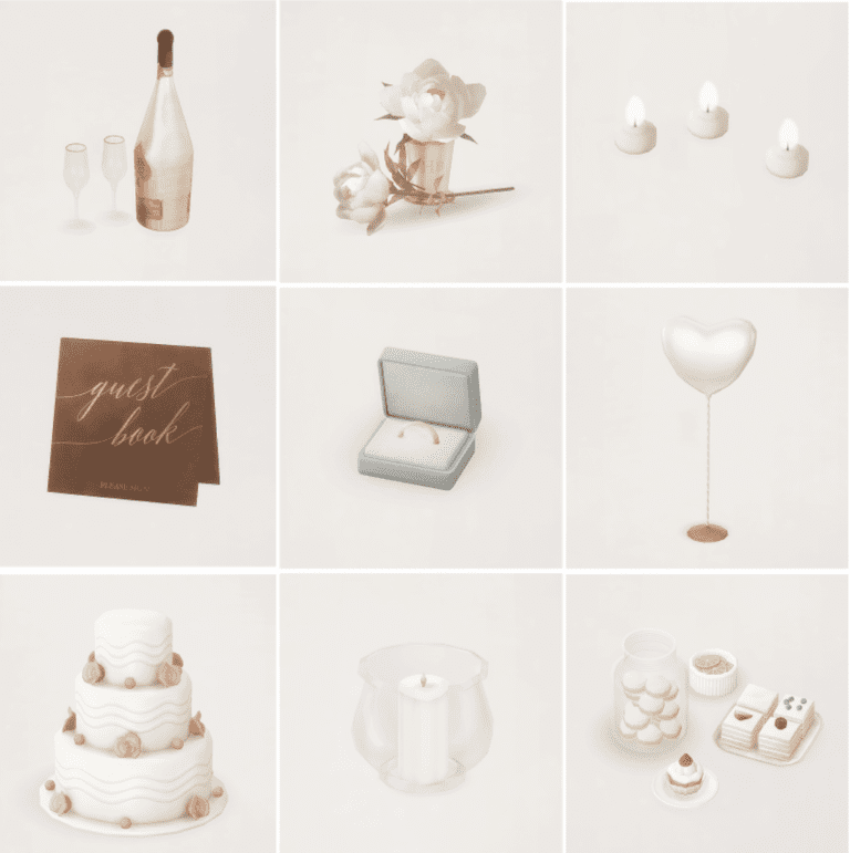 25+ Pieces of Sims 4 CC Wedding Decor For a Beautiful Day