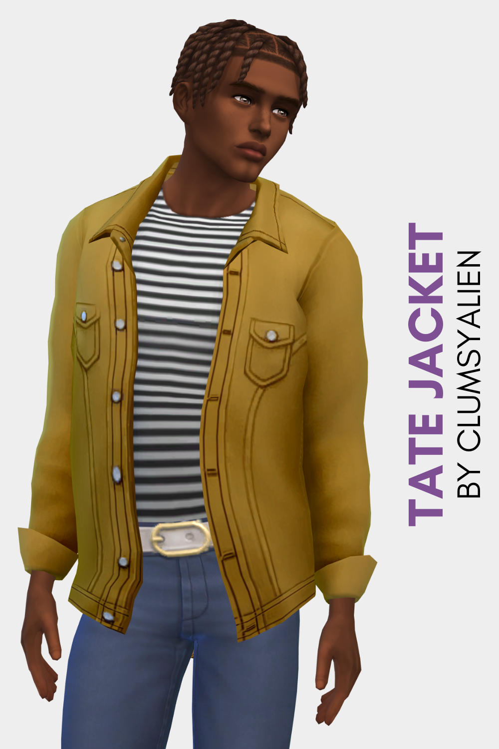 These Are The Cutest Sims 4 Male CC Jackets Out There