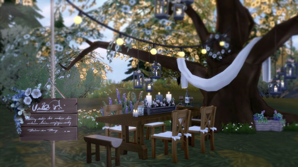 25+ Pieces of Sims 4 CC Wedding Decor For a Beautiful Day