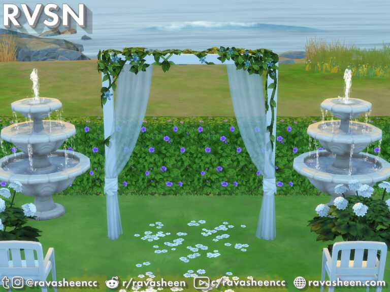 25+ Pieces of Sims 4 CC Wedding Decor For a Beautiful Day