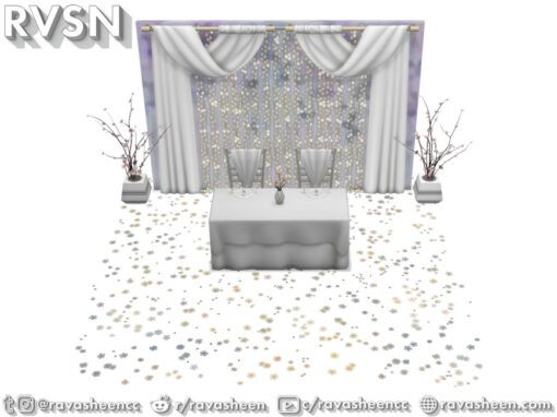 25+ Pieces of Sims 4 CC Wedding Decor For a Beautiful Day