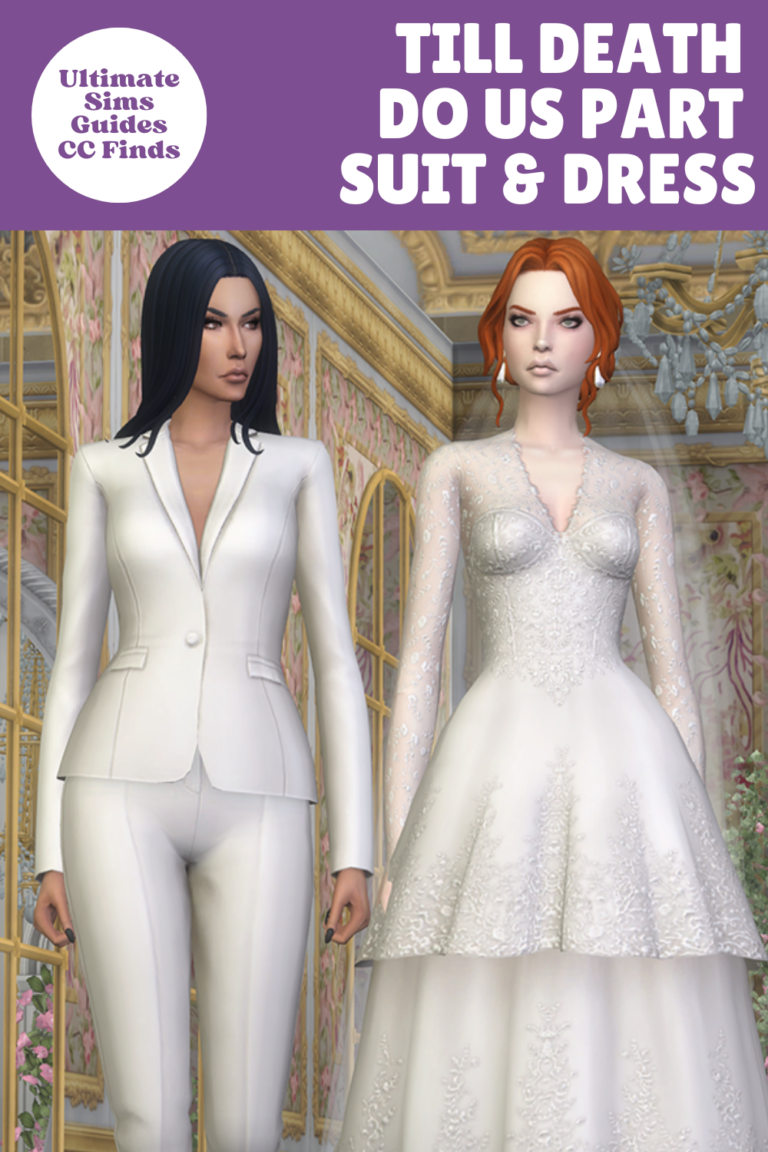 You Need These Pieces of Sims 4 Wedding CC For The Perfect Day