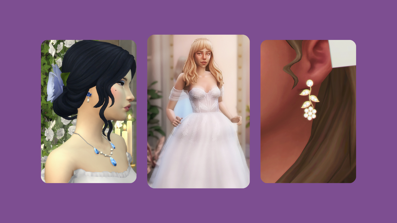 You Need These Pieces of Sims 4 Wedding CC For The Perfect Day