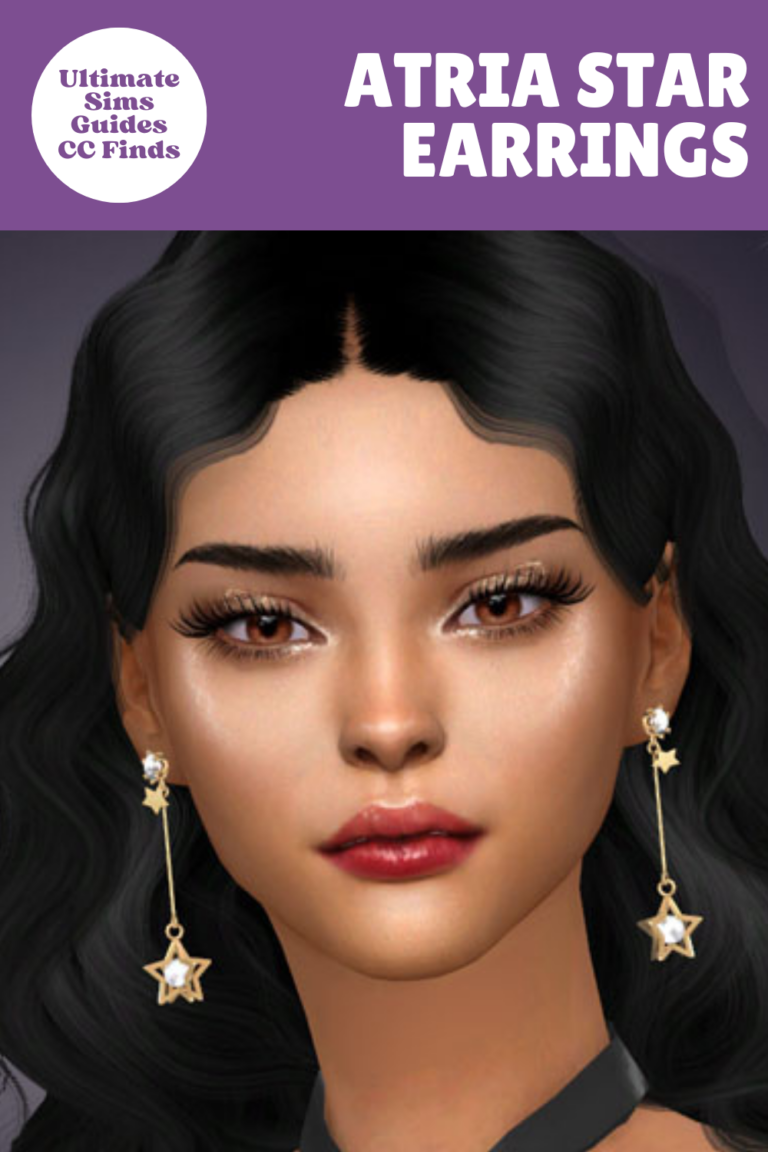 You Need These Sims 4 CC Earrings To Complete Your Sim's Outfit