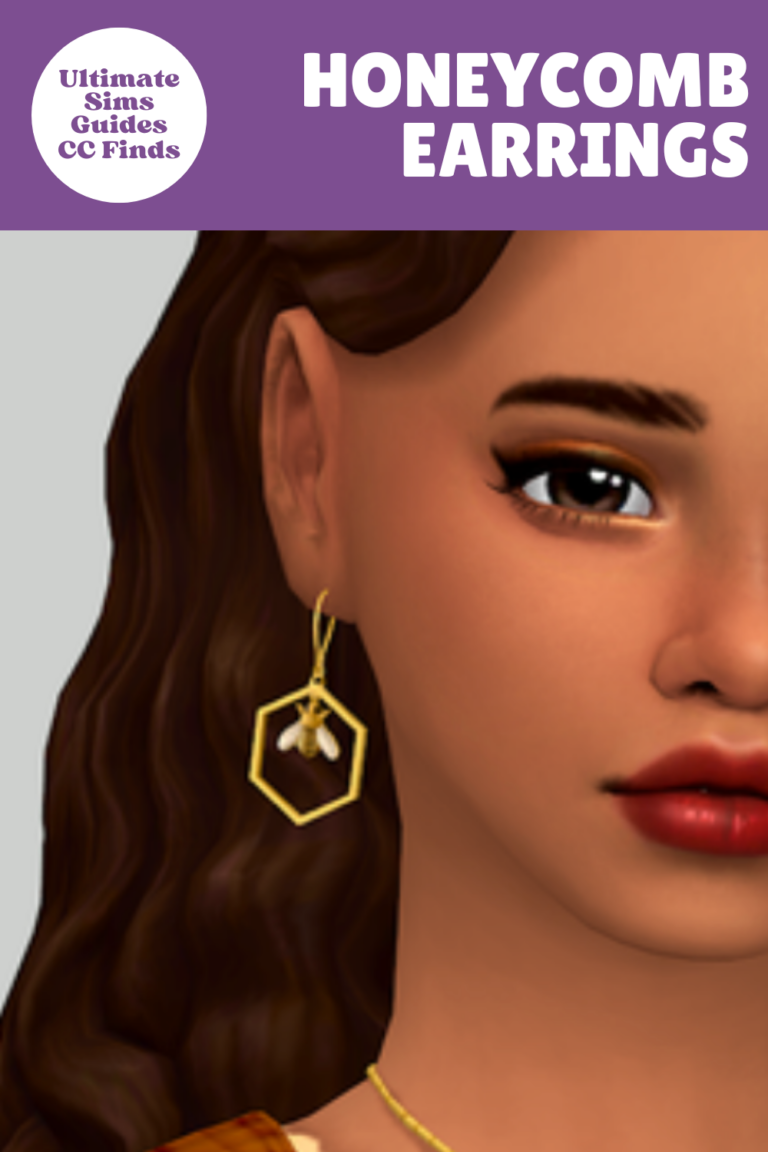 You Need These Sims 4 CC Earrings To Complete Your Sim's Outfit