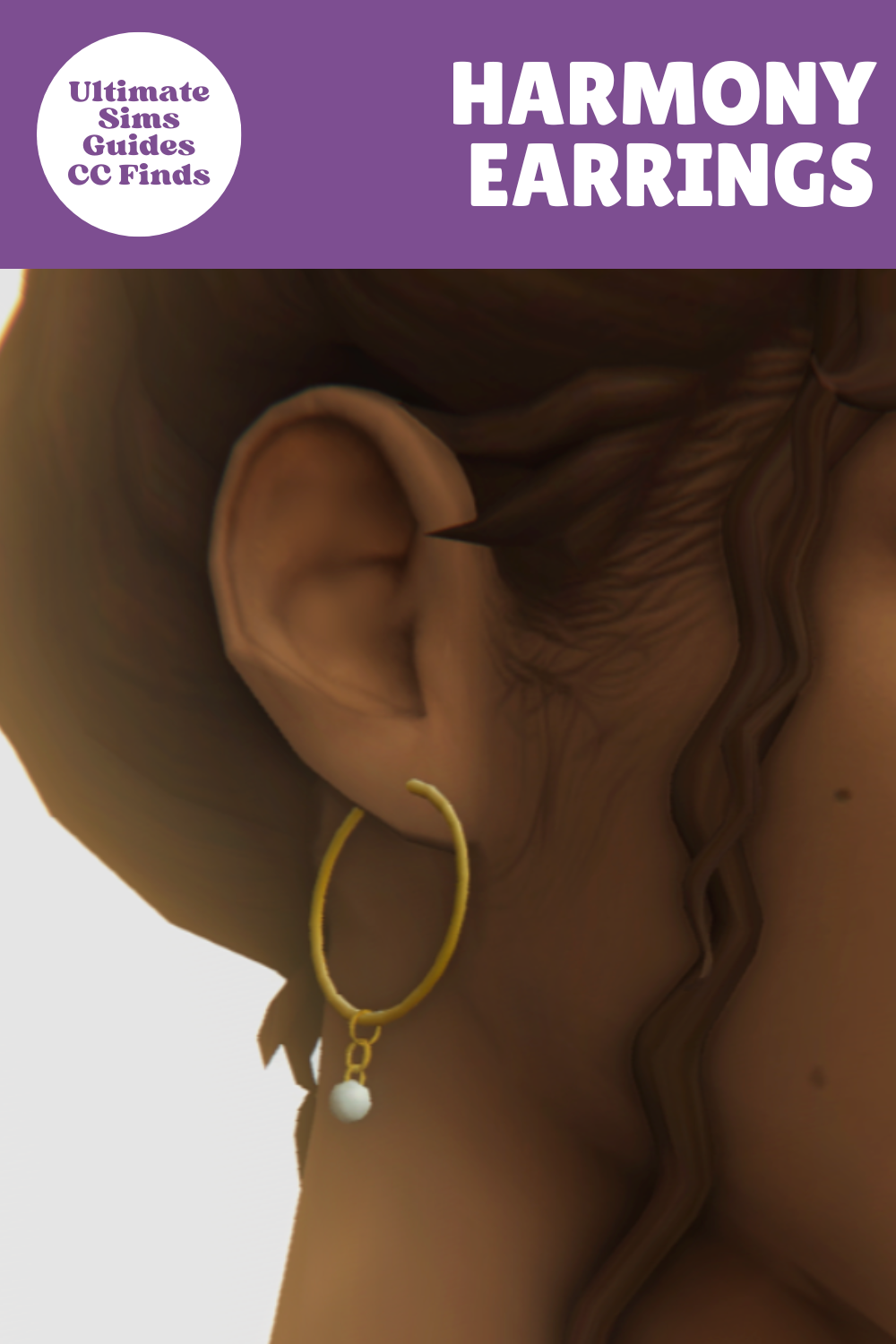 You Need These Sims 4 CC Earrings To Complete Your Sim's Outfit