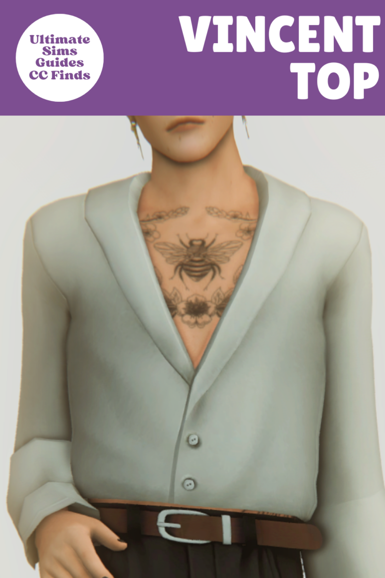 The Best Male CC Shirts For Your Mods Folder