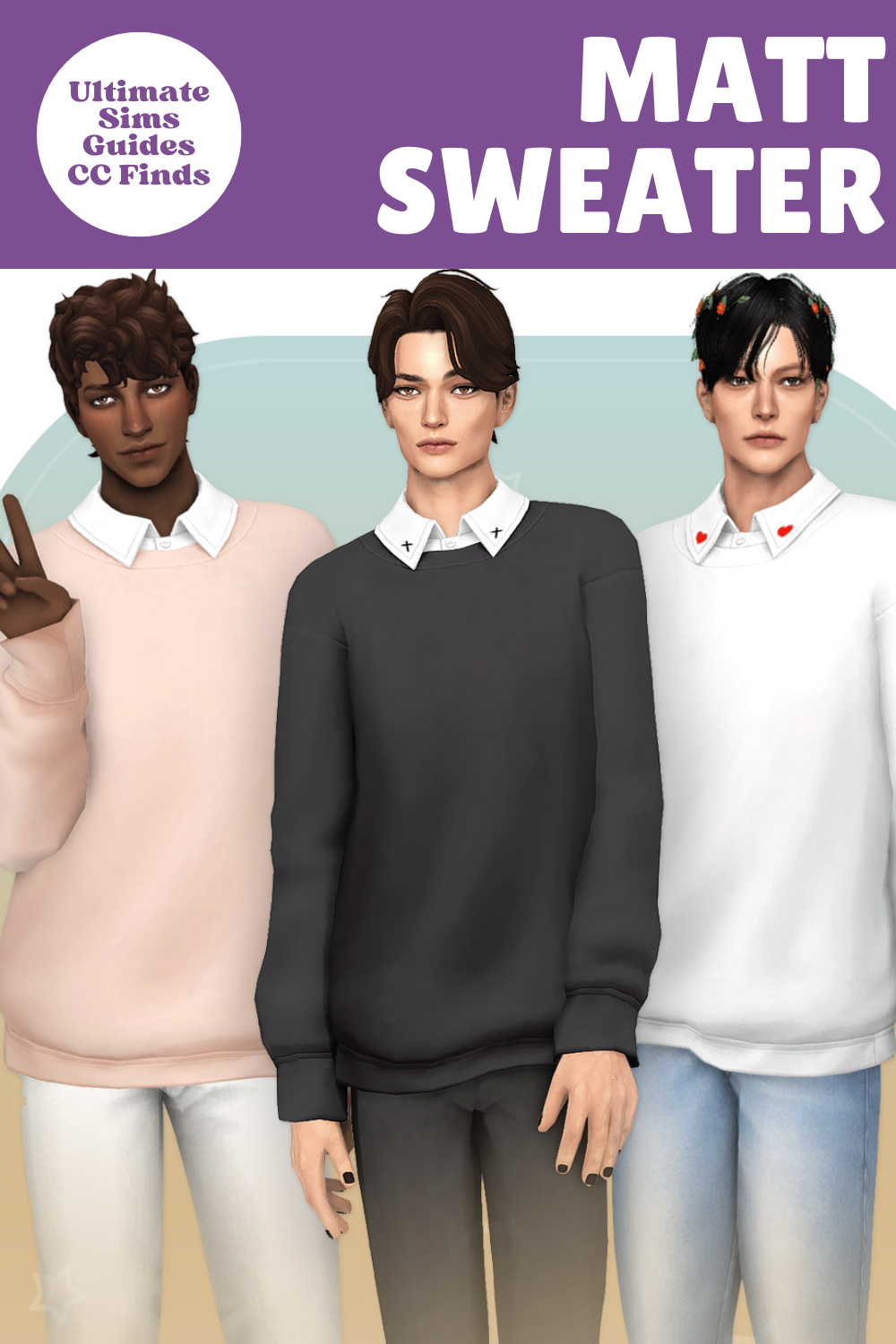The Best Male CC Shirts For Your Mods Folder