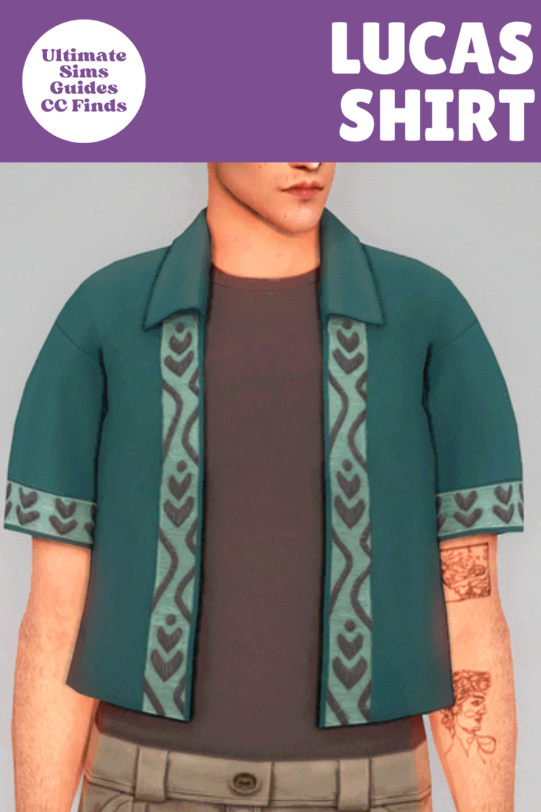 The Best Male CC Shirts For Your Mods Folder