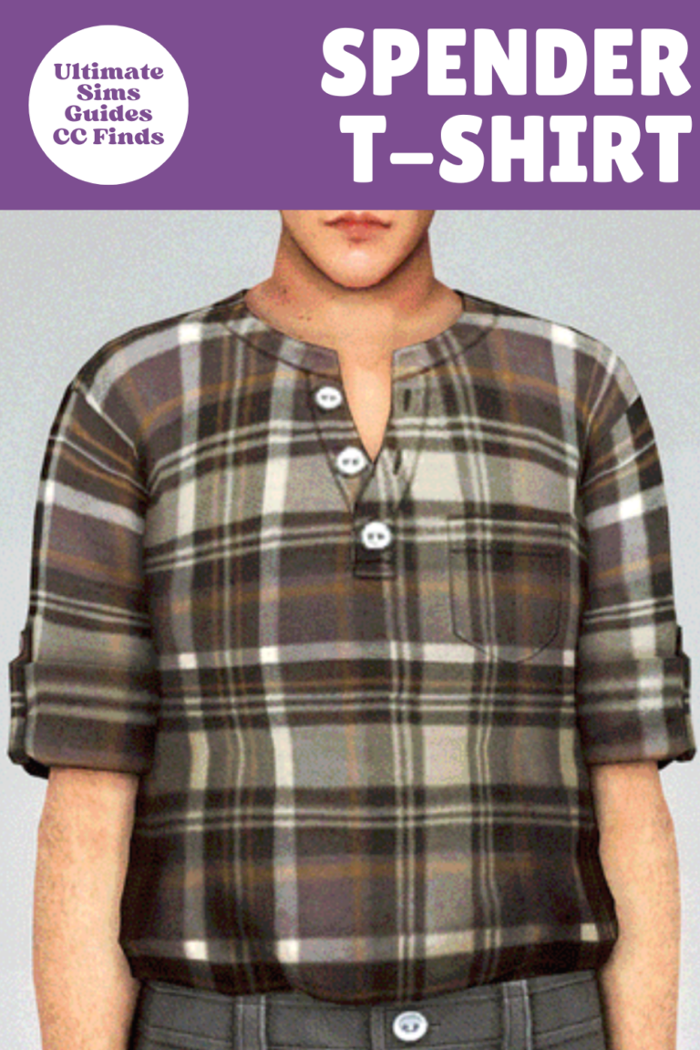 The Best Male CC Shirts For Your Mods Folder