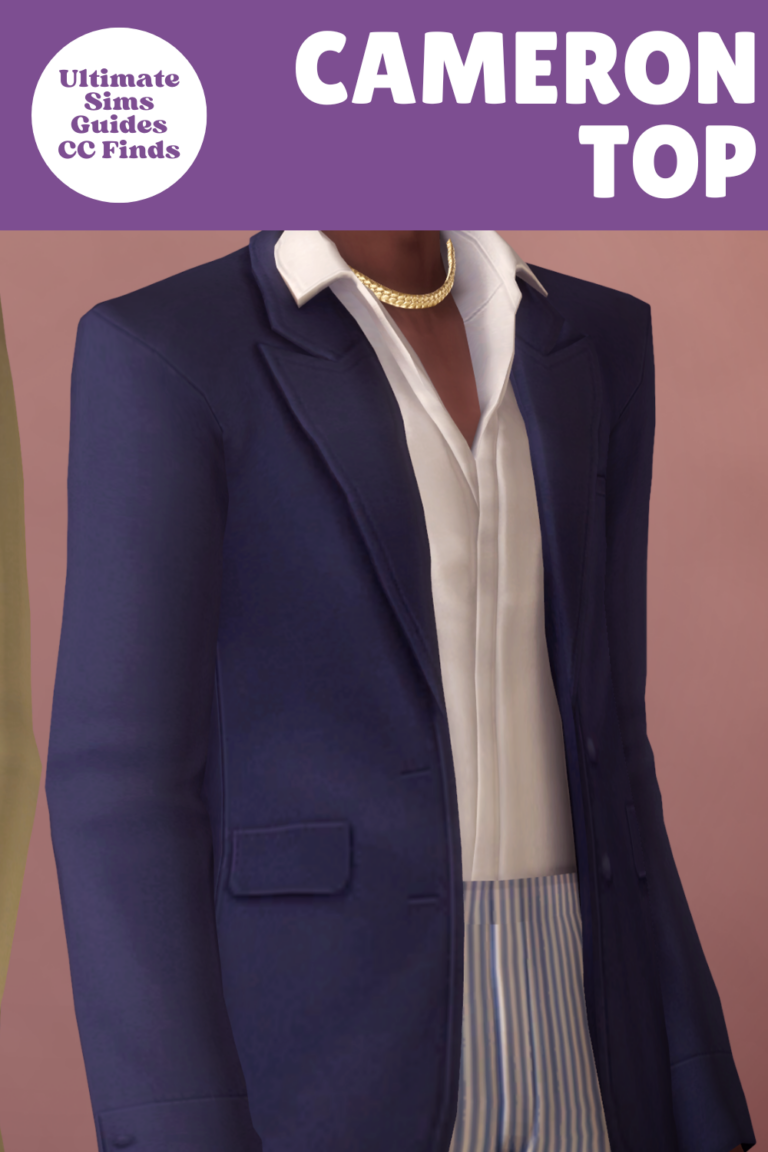 The Best Male CC Shirts For Your Mods Folder