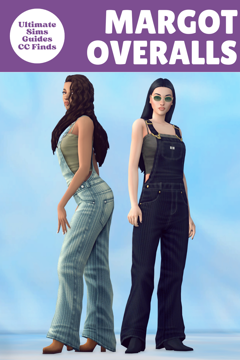 Adorable Sims 4 CC Overalls For Your Mods Folder