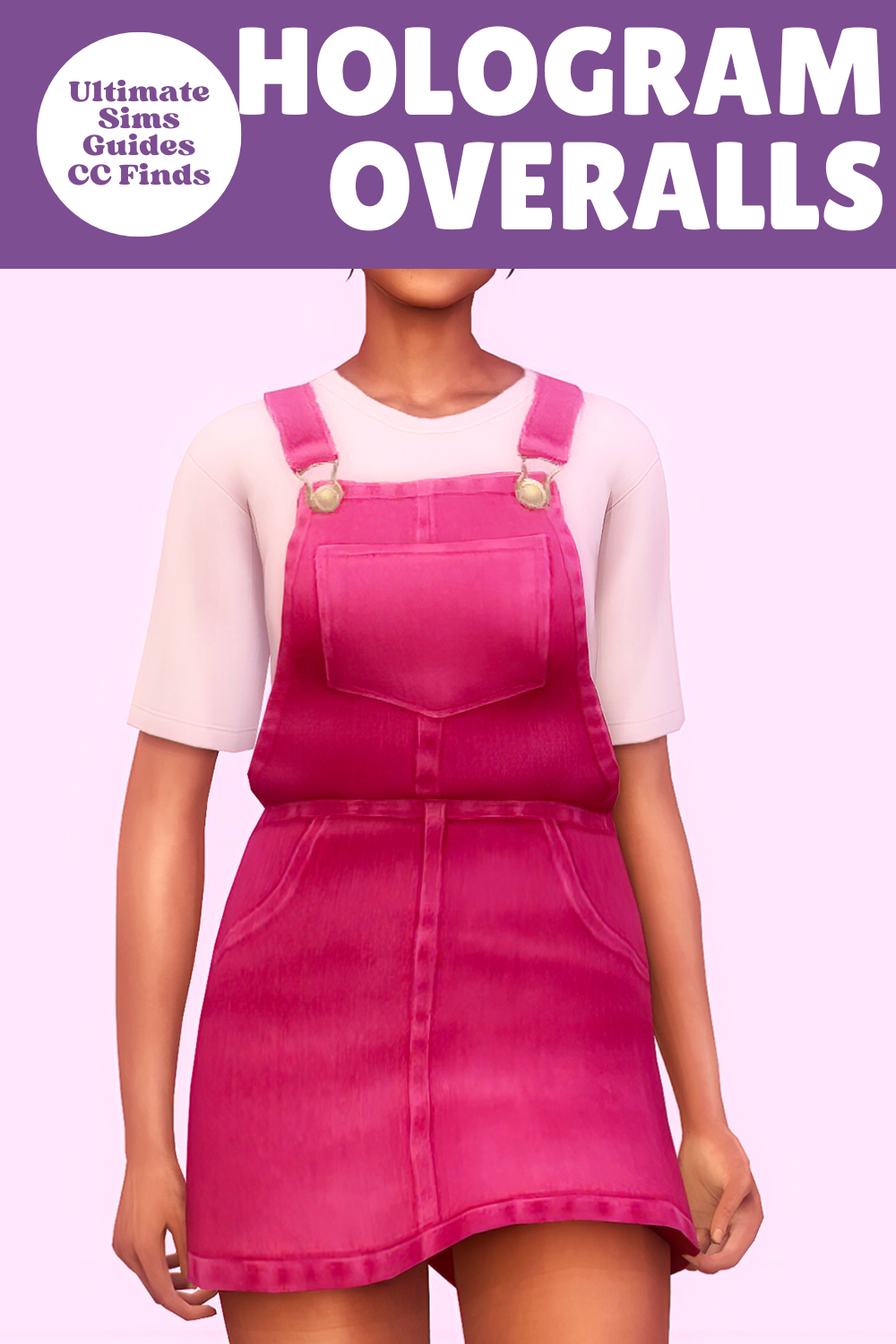 Adorable Sims 4 CC Overalls For Your Mods Folder