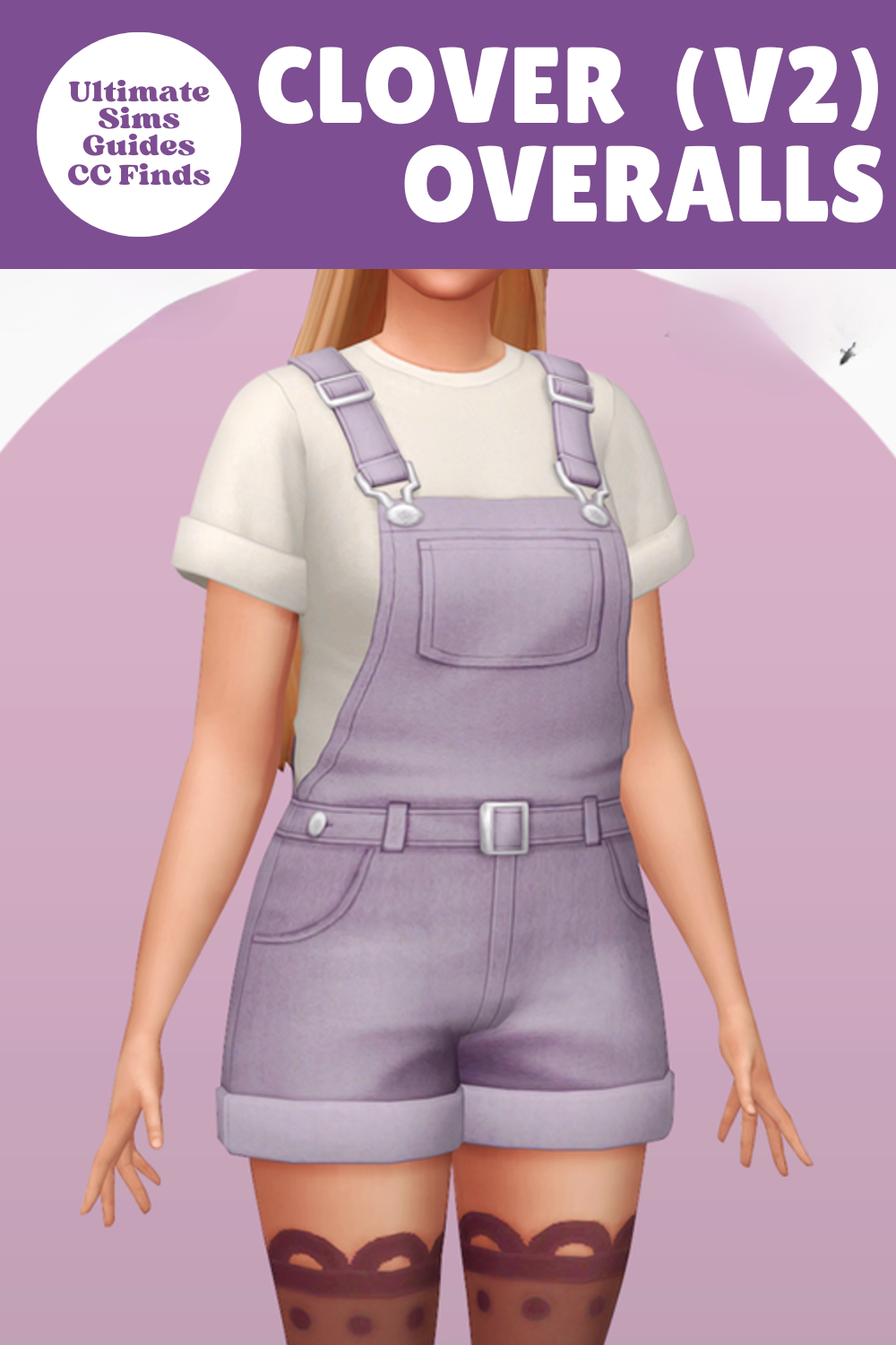 Adorable Sims 4 CC Overalls For Your Mods Folder