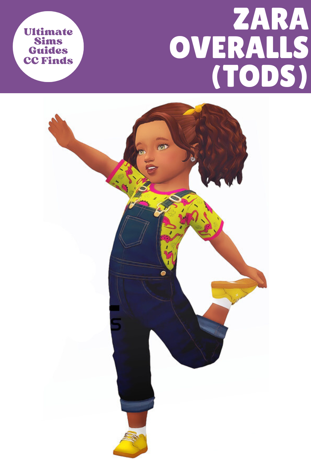 Adorable Sims 4 CC Overalls For Your Mods Folder