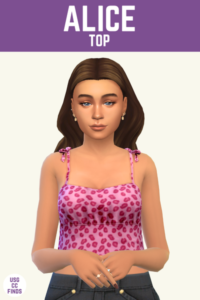 Super Cute Sims 4 CC Crop Tops For a Perfect Outfit