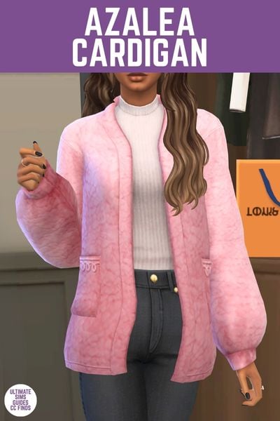 The Cutest Sims 4 CC Cardigans Your Sims Need to Wear