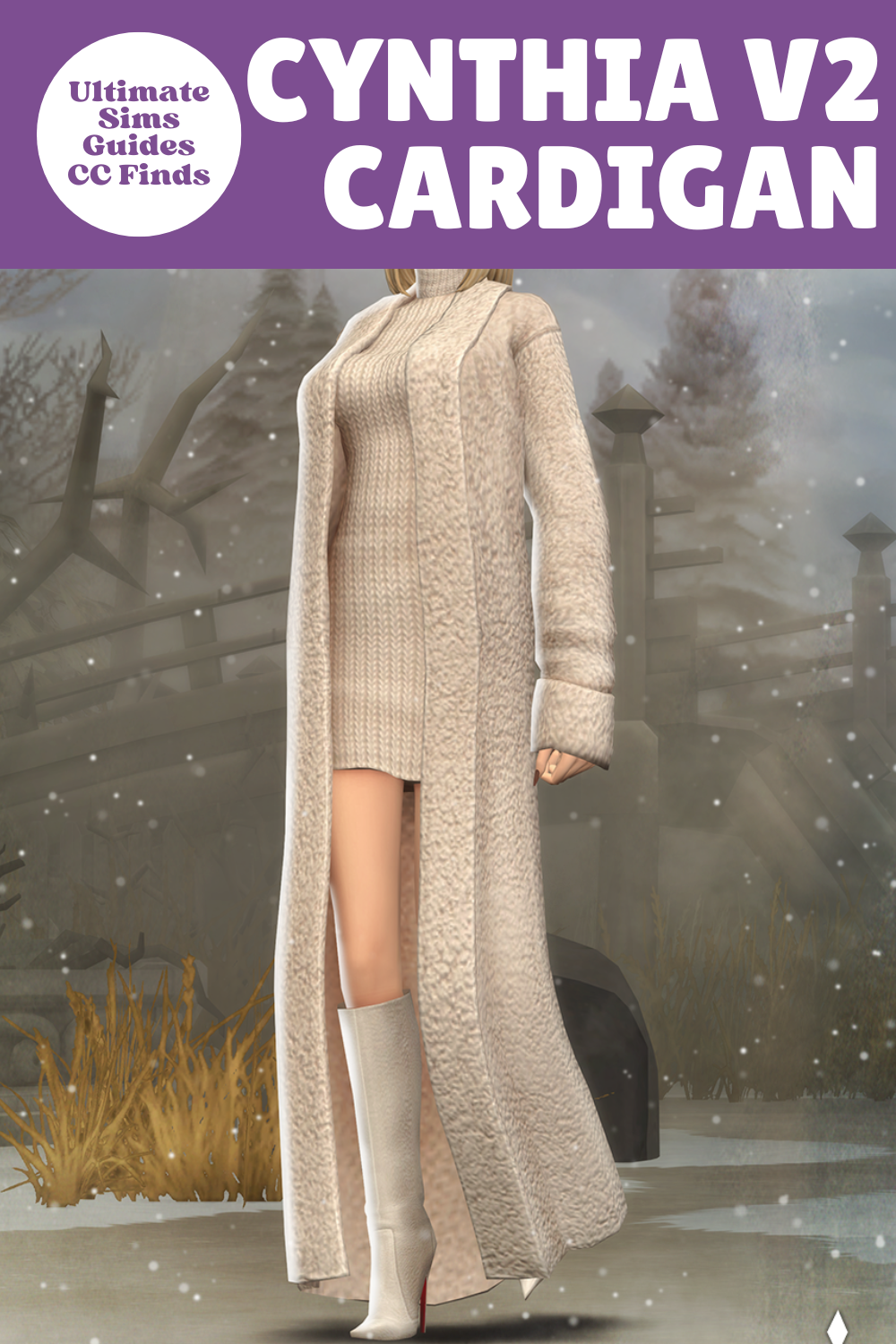 The Cutest Sims 4 CC Cardigans Your Sims Need to Wear