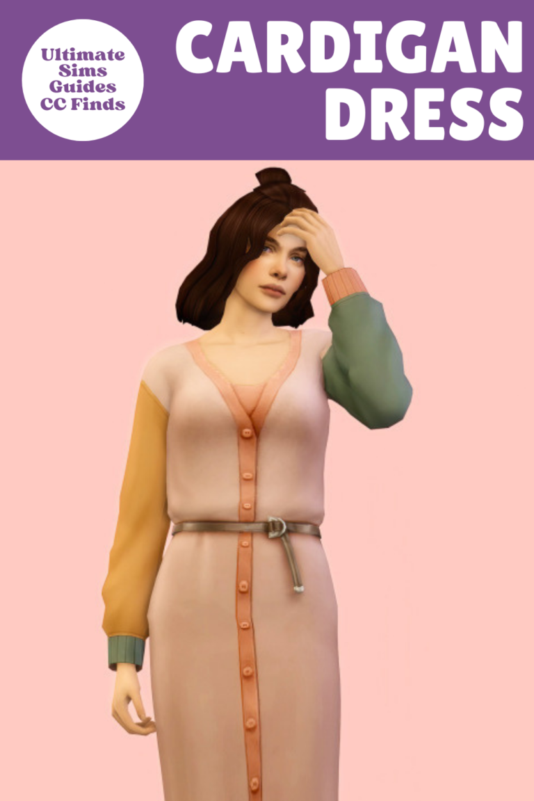 The Cutest Sims 4 CC Cardigans Your Sims Need to Wear