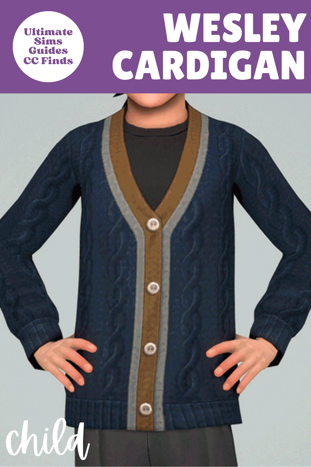 The Cutest Sims 4 CC Cardigans Your Sims Need to Wear