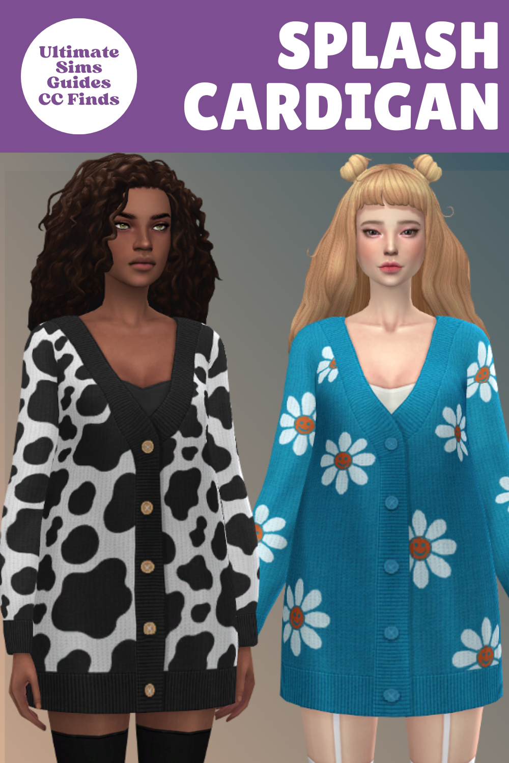 The Cutest Sims 4 CC Cardigans Your Sims Need to Wear