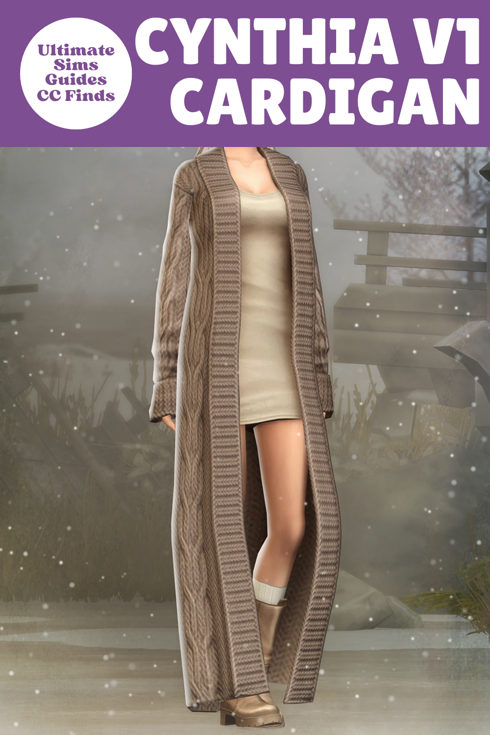 The Cutest Sims 4 CC Cardigans Your Sims Need to Wear