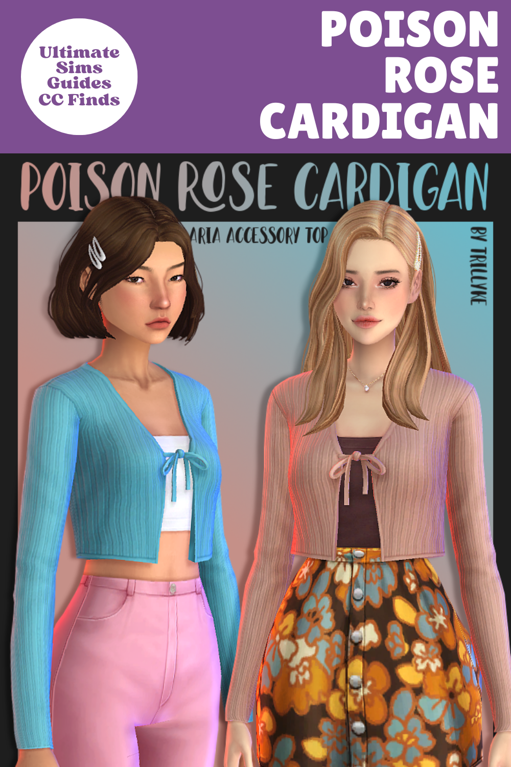 Super Cute Sims 4 CC Crop Tops For a Perfect Outfit