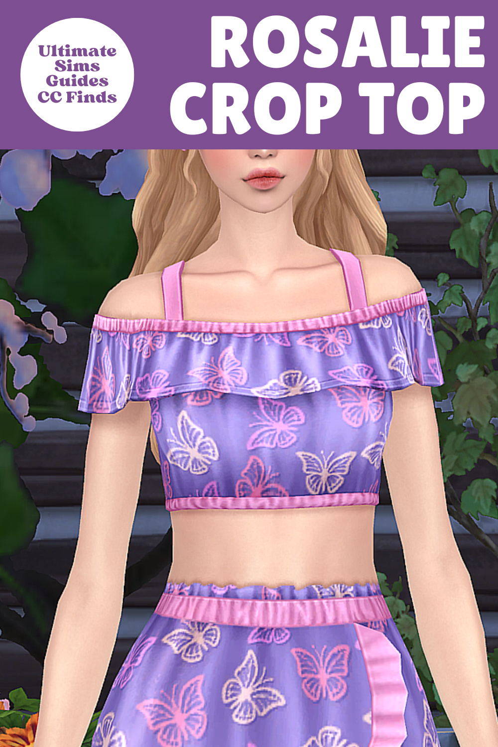 Super Cute Sims 4 CC Crop Tops For a Perfect Outfit