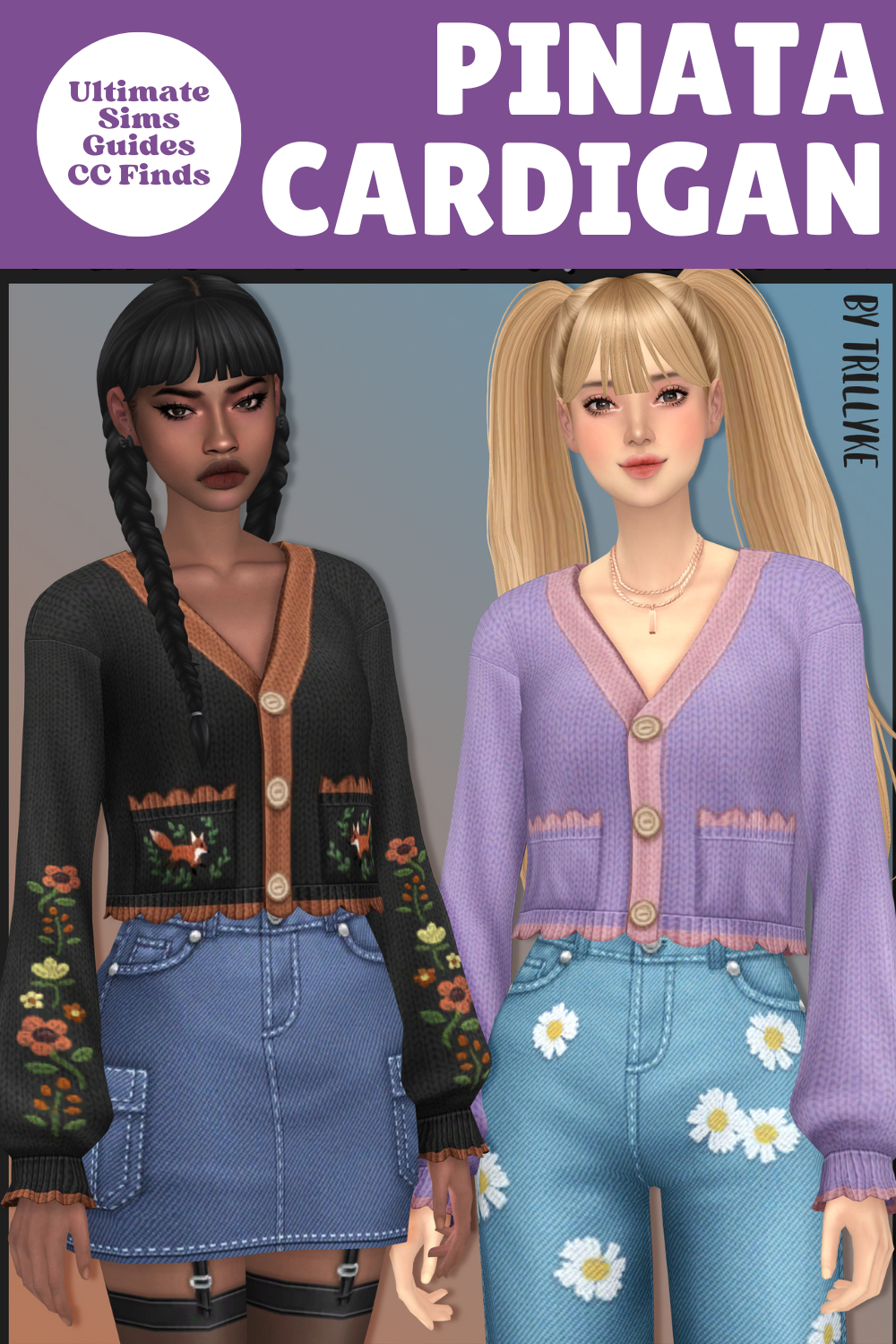 The Cutest Sims 4 CC Cardigans Your Sims Need to Wear