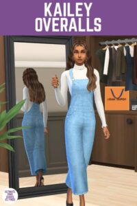 Adorable Sims 4 CC Overalls For Your Mods Folder