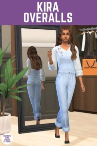 Adorable Sims 4 CC Overalls For Your Mods Folder